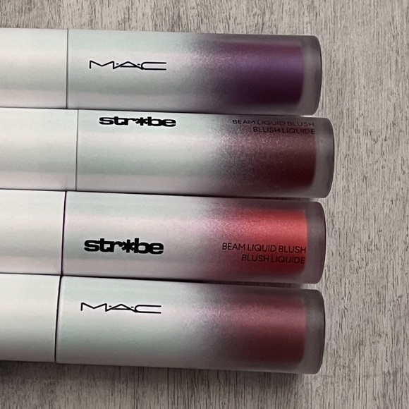 MAC Cosmetics | Makeup | Mac Strobe Beam Liquid Blush Set Of 4 | Poshmark